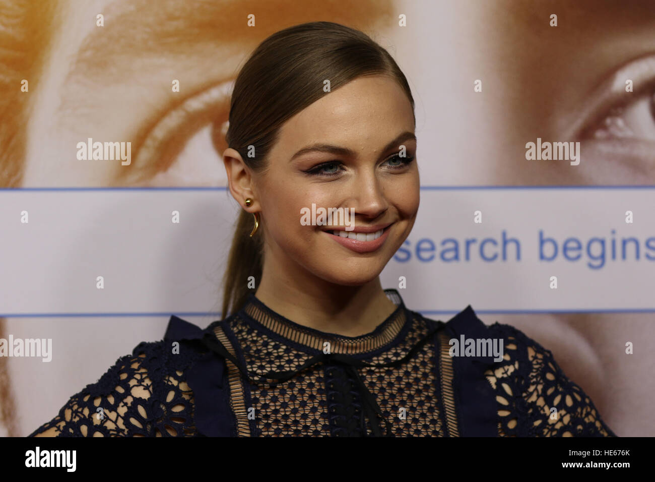 Sydney, Australia. 19 December 2016. Pictured: Ksenija Lukich. The cast ...