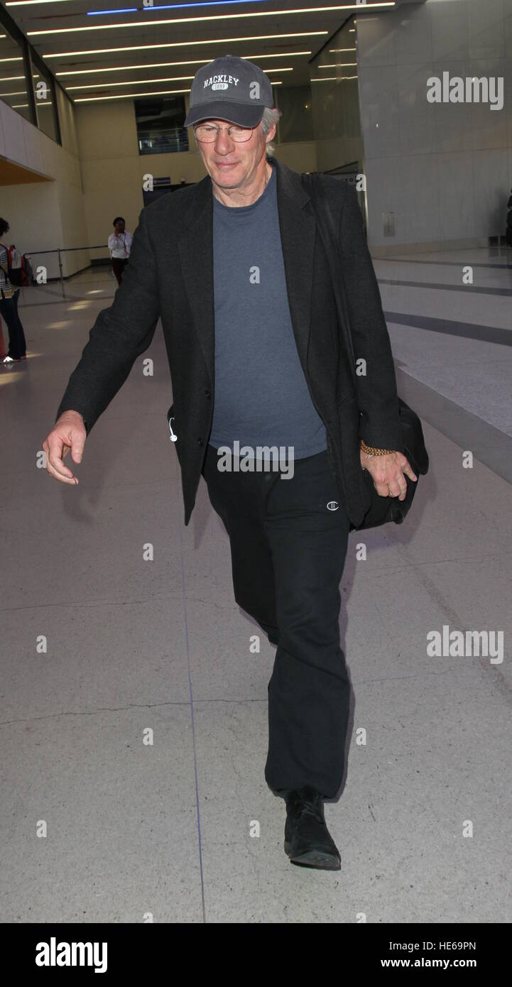 Richard Gere at Los Angeles International Airport (LAX) Featuring ...
