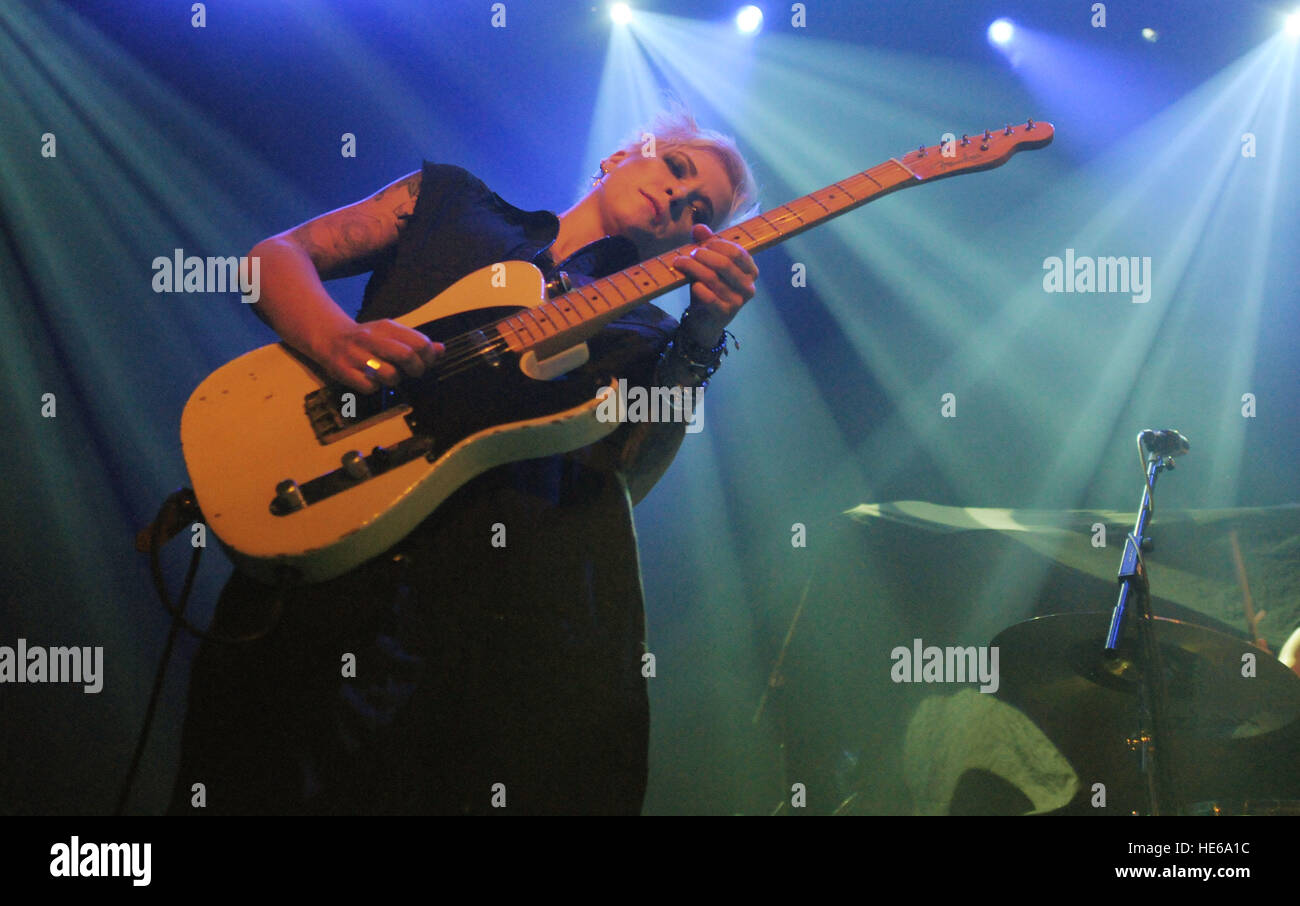 Bones perform at the Roundhouse Featuring: Carmen Vandenberg Where: London, United Kingdom When ...