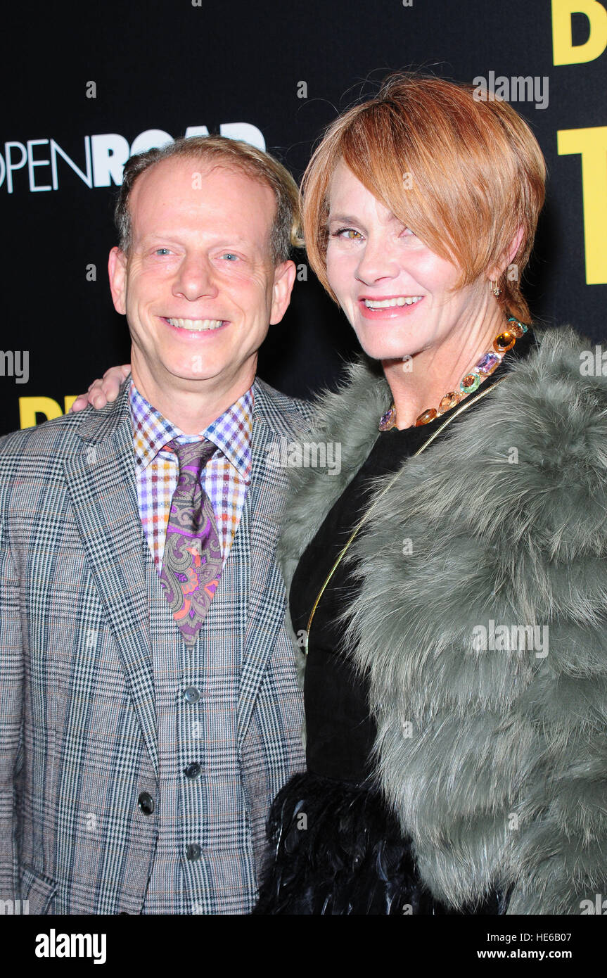 Bruce Cohen (left) and Shawn Colvin attending the New York premiere of ...