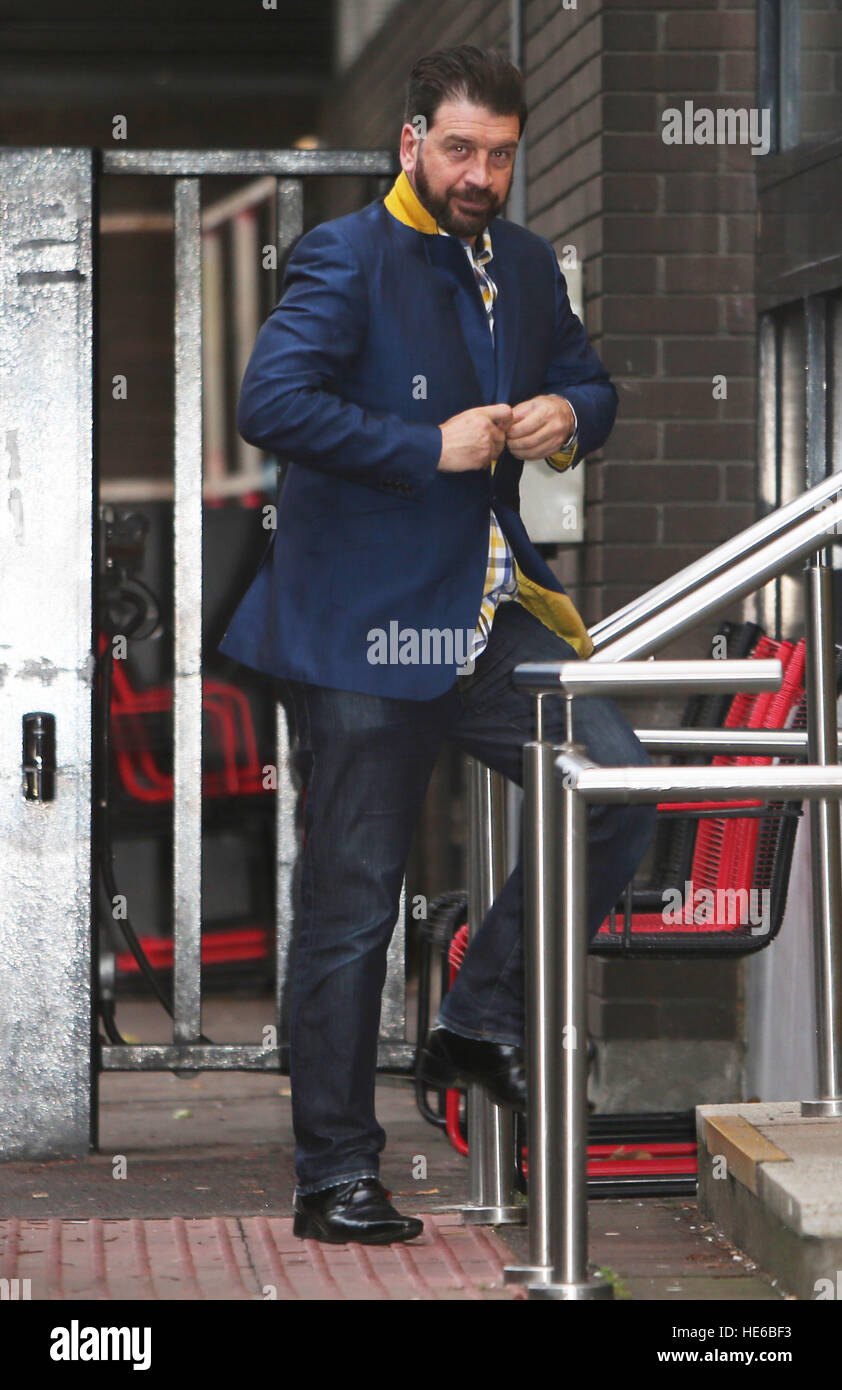 Nick Knowles and wife Jessica Rose Moor outside ITV Studios Featuring ...