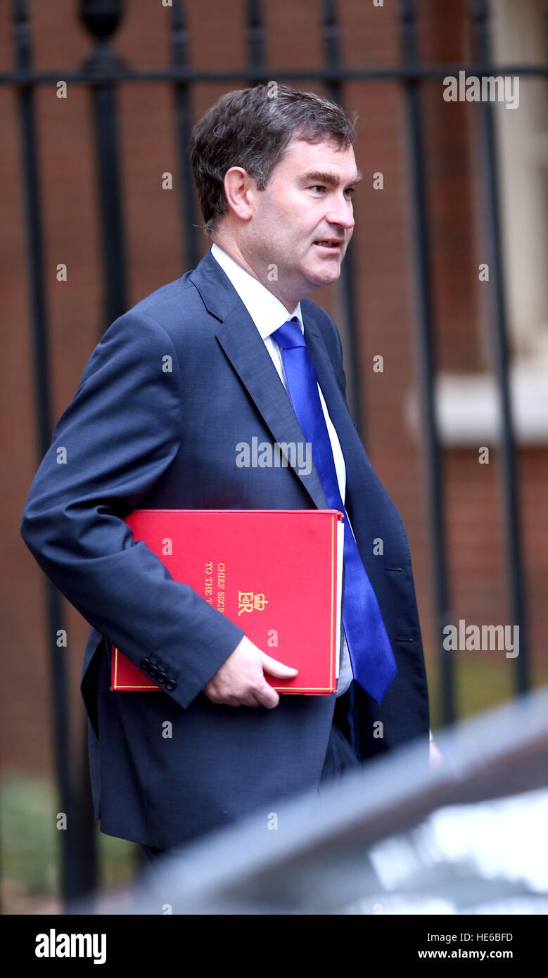 David Gauke, Chief Secretary to the Treasury, as Ministers attend the ...