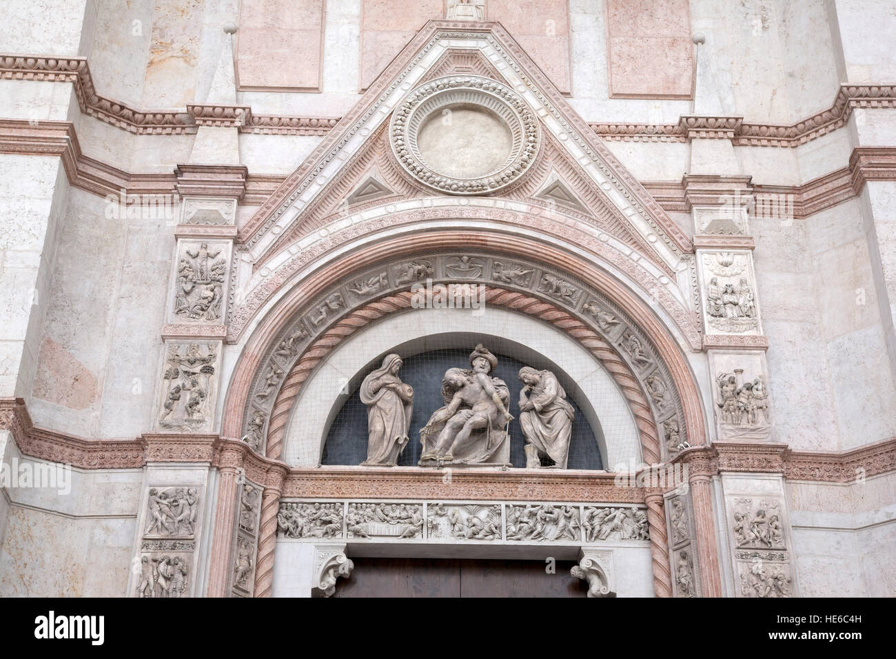 Cathedral Church Building; Piazza Maggiore Square; Bologna; Italy Stock ...