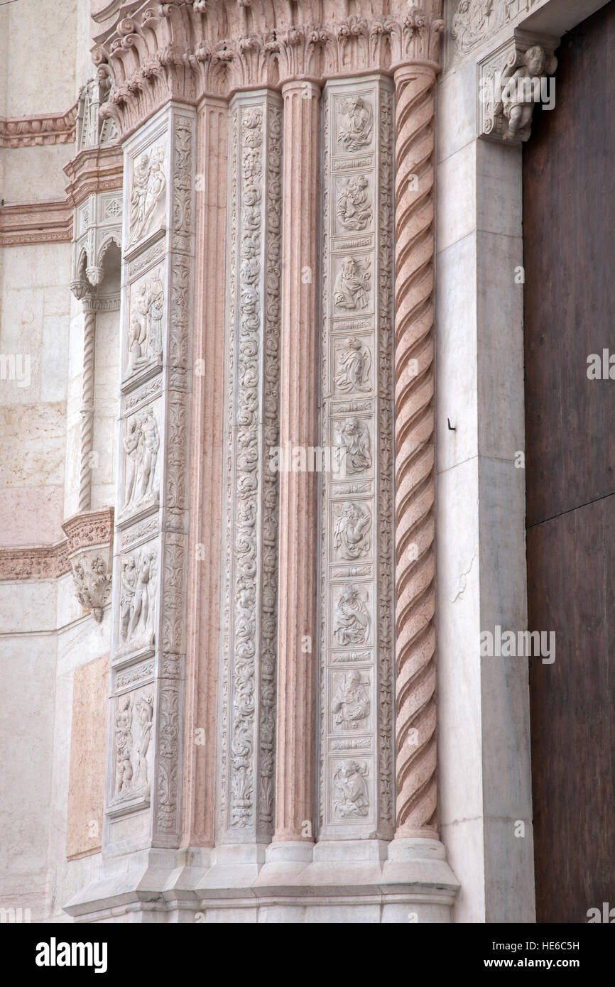 Cathedral Church Building Entrance; Piazza Maggiore Square; Bologna ...