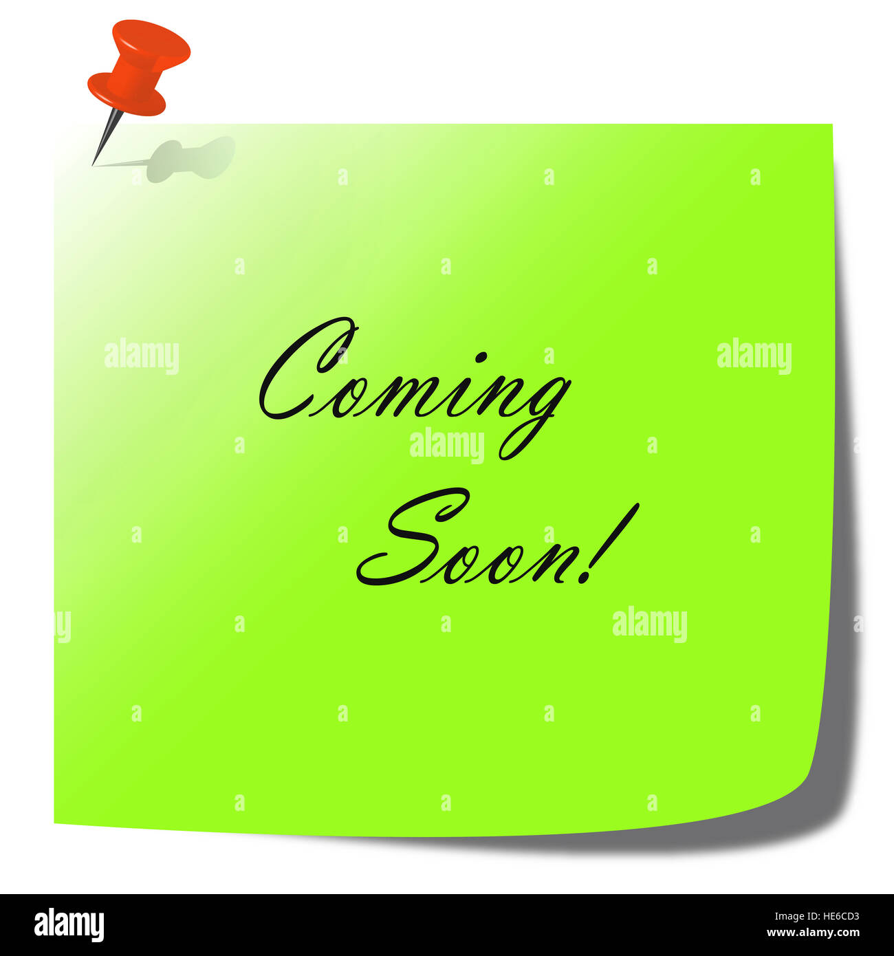 Note right Cut Out Stock Images & Pictures - Alamy