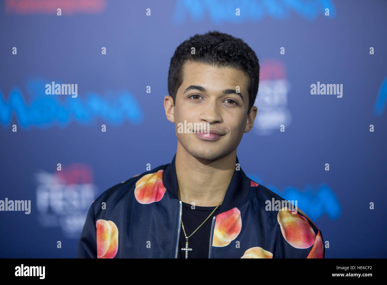Jordan Fisher attending the premiere of Disney's 'Moana,' during AFI ...