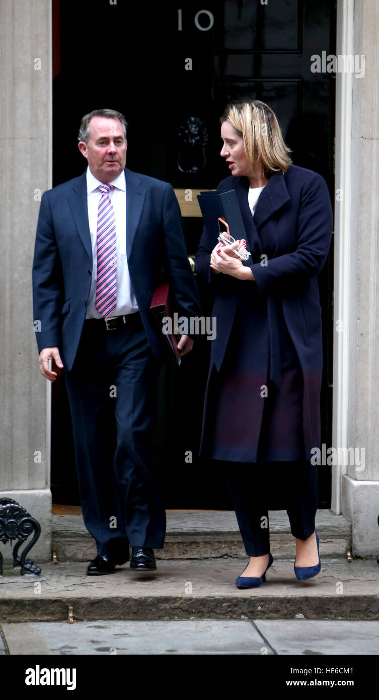 Liam Fox, Secretary of State for International Trade, and Amber Rudd ...