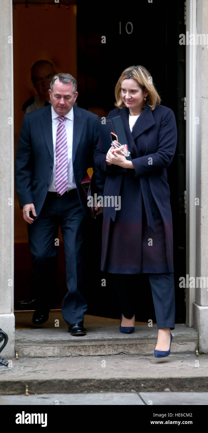 Liam Fox, Secretary of State for International Trade, and Amber Rudd ...