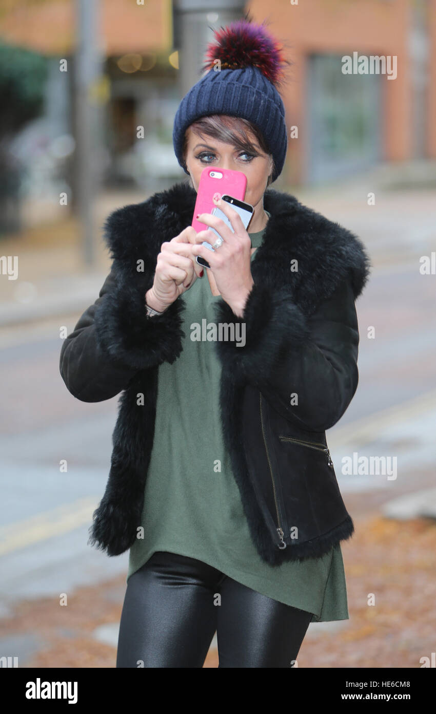 Daniella Westbrook outside ITV Studios Featuring: Daniella Westbrook ...