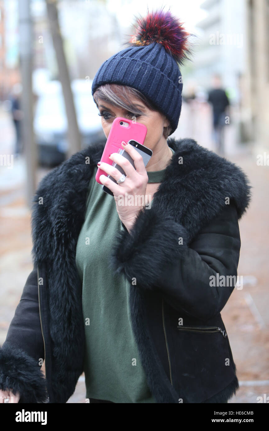 Daniella Westbrook outside ITV Studios Featuring: Daniella Westbrook ...