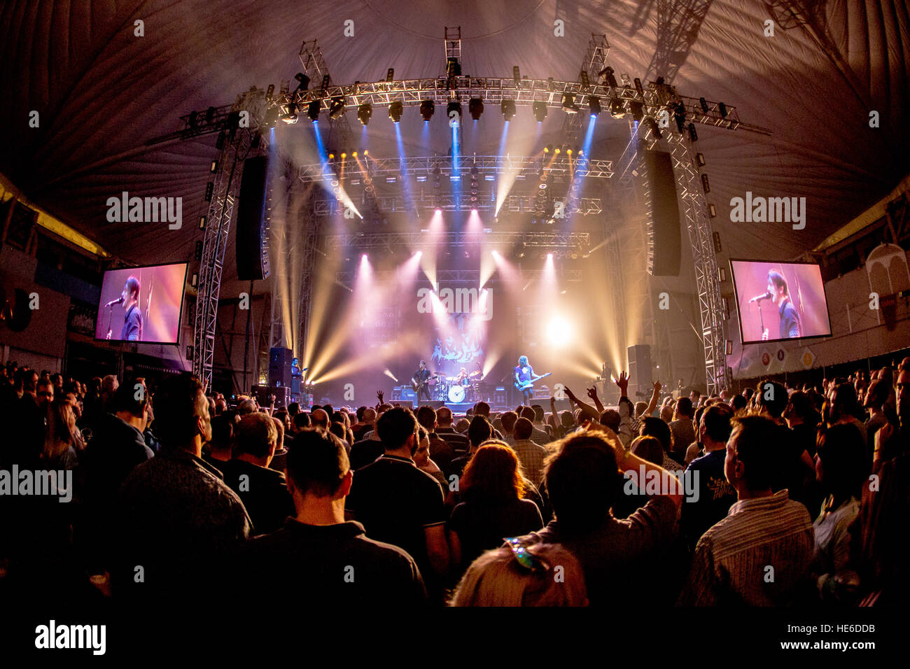 Ash live in concert at the Shiiine On Weekender 2016 Featuring: ash ...