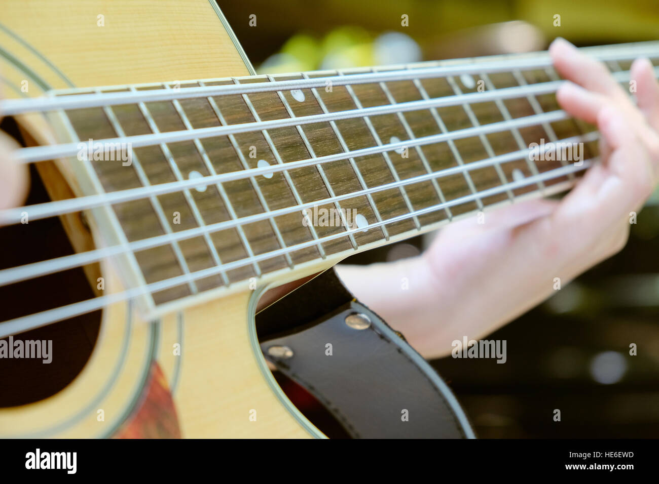 Guitar player background Stock Photo - Alamy