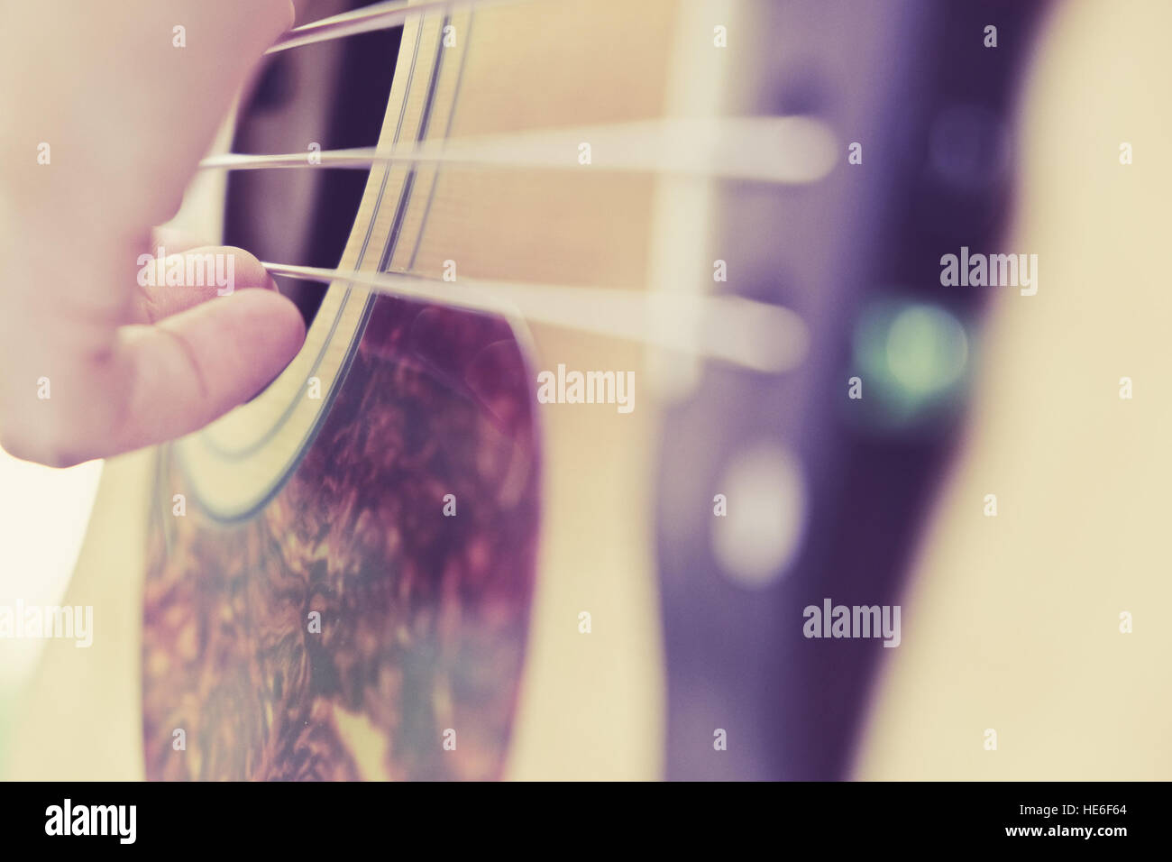 Guitar player background Stock Photo - Alamy