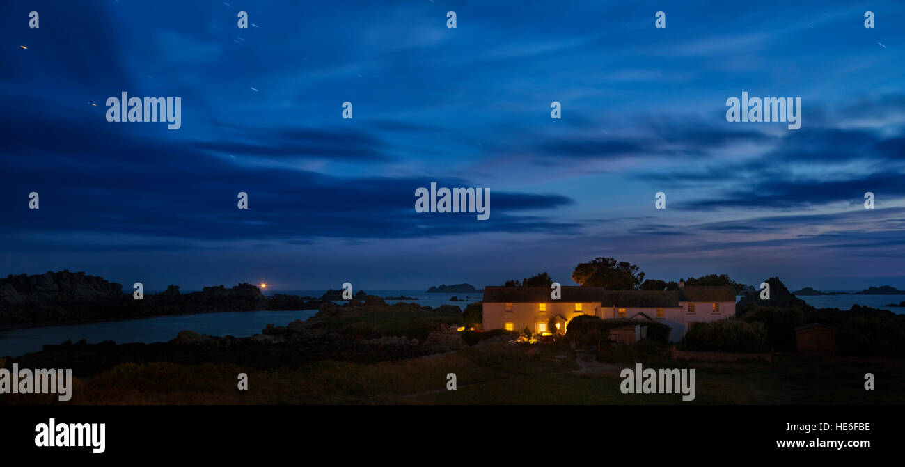 Bishop rock lighthouse hi-res stock photography and images - Alamy