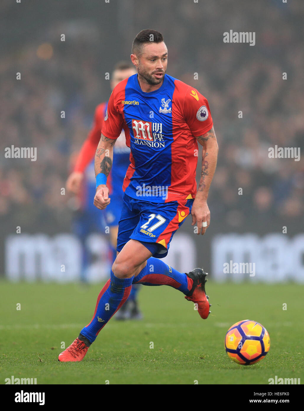 Crystal Palace's Damien Delaney during the Premier League match at ...