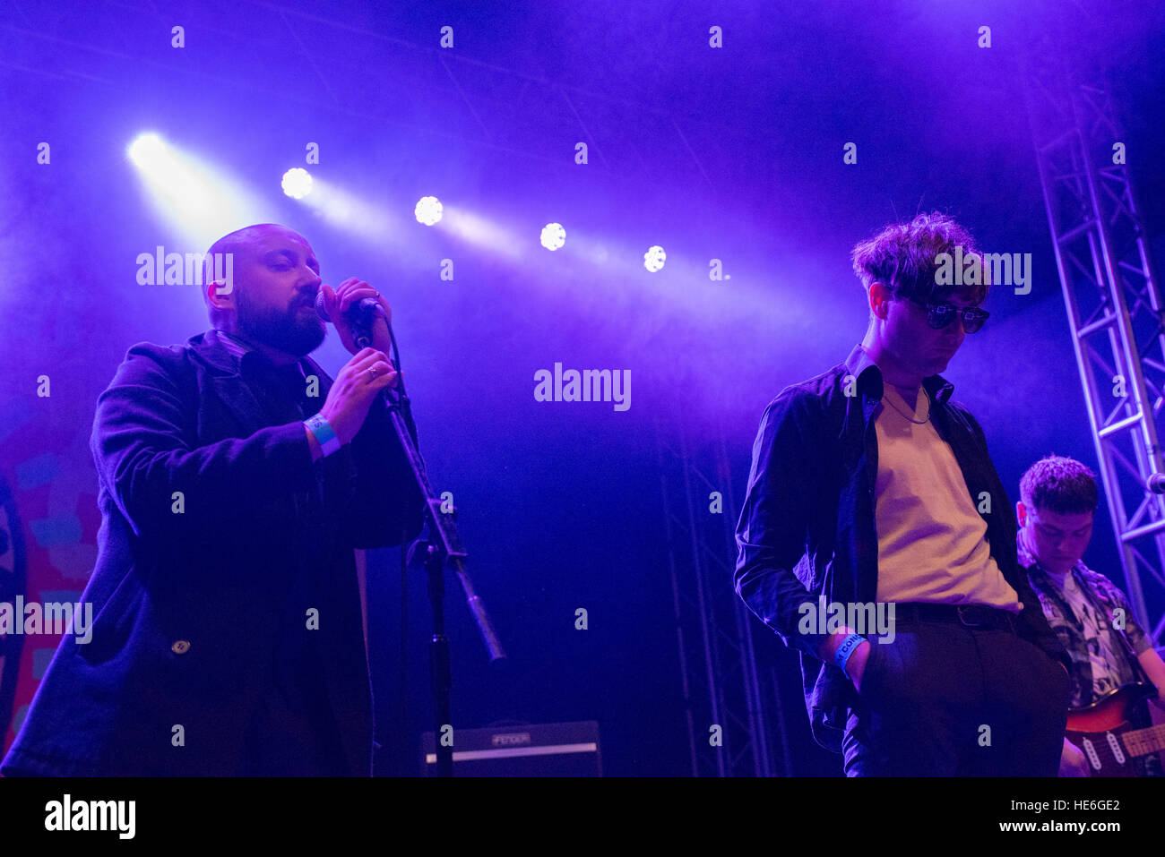 Slaves and Life perform at the O2 Academy Leeds England Featuring: Life ...