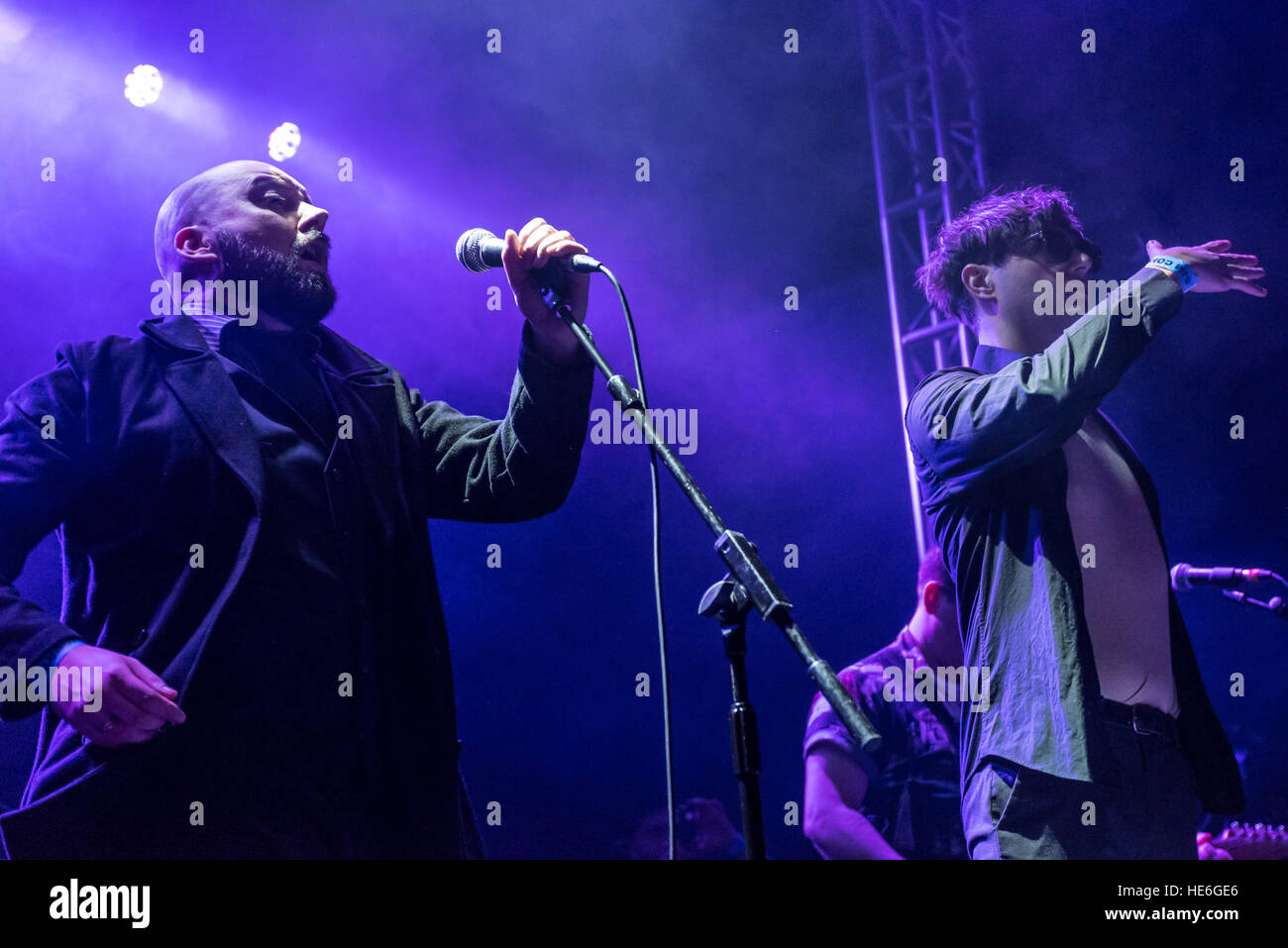 Slaves and Life perform at the O2 Academy Leeds England Featuring: Life ...