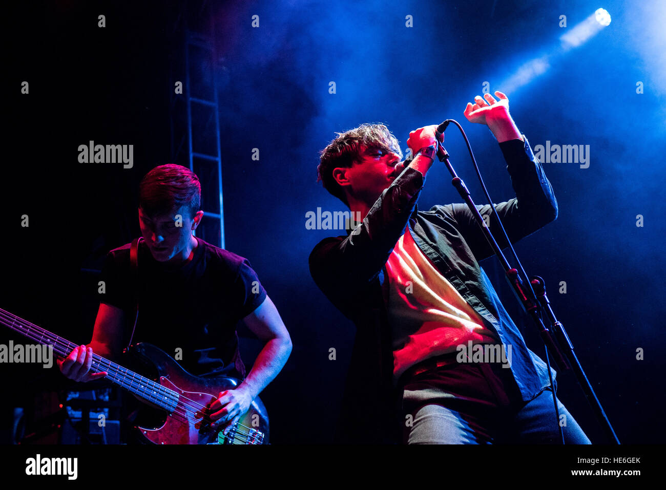 Slaves and Life perform at the O2 Academy Leeds England Featuring: Life ...