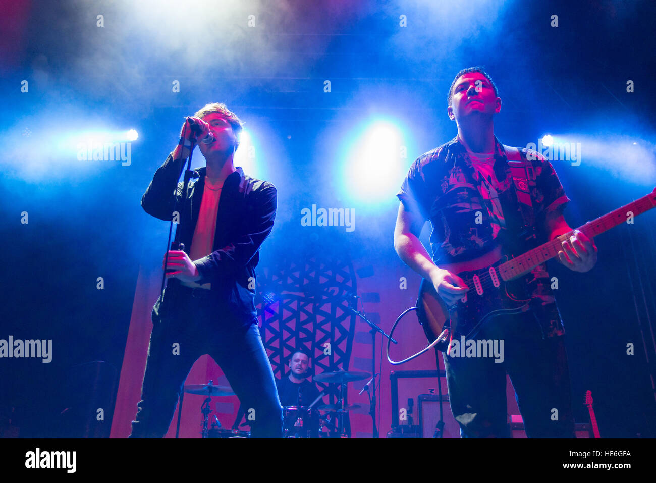 Slaves and Life perform at the O2 Academy Leeds England Featuring: Life ...