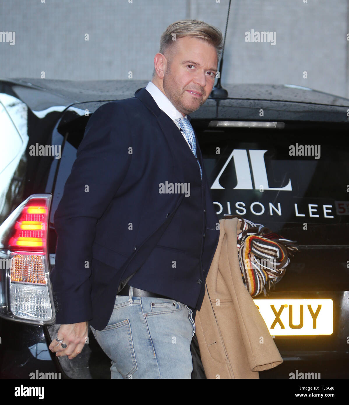 Darren Day outside ITV Studios Featuring: Darren Day Where: London ...