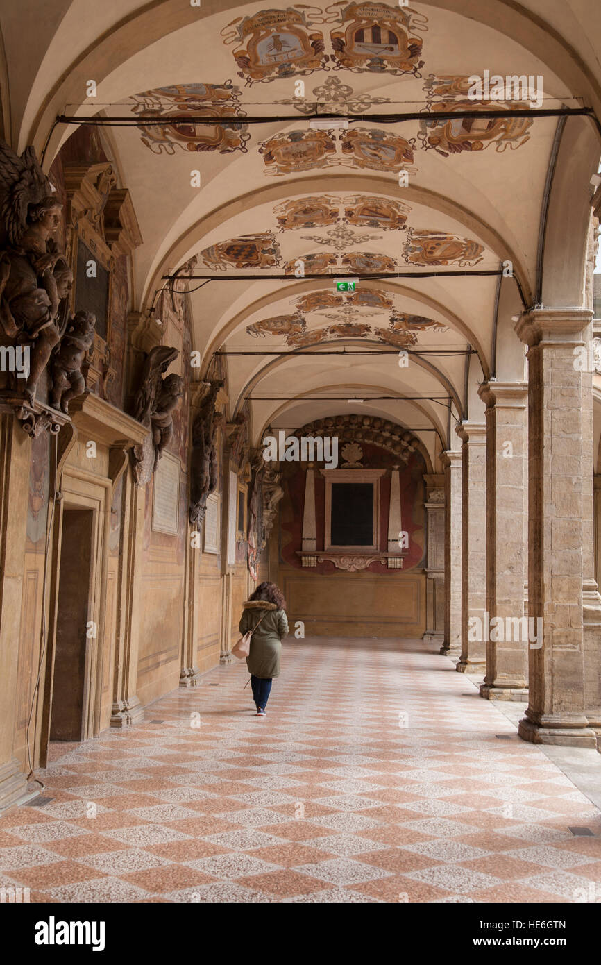 Biblioteca archiginnasio library bologna hi-res stock photography and ...
