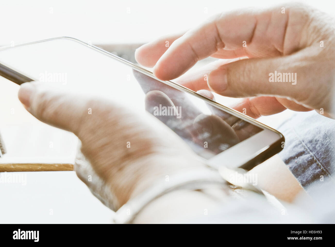 people using smart phone Stock Photo - Alamy