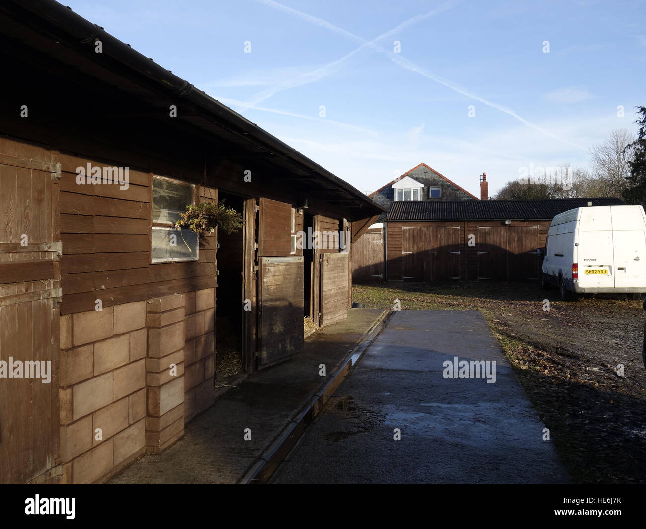 Livery yard hi-res stock photography and images - Alamy