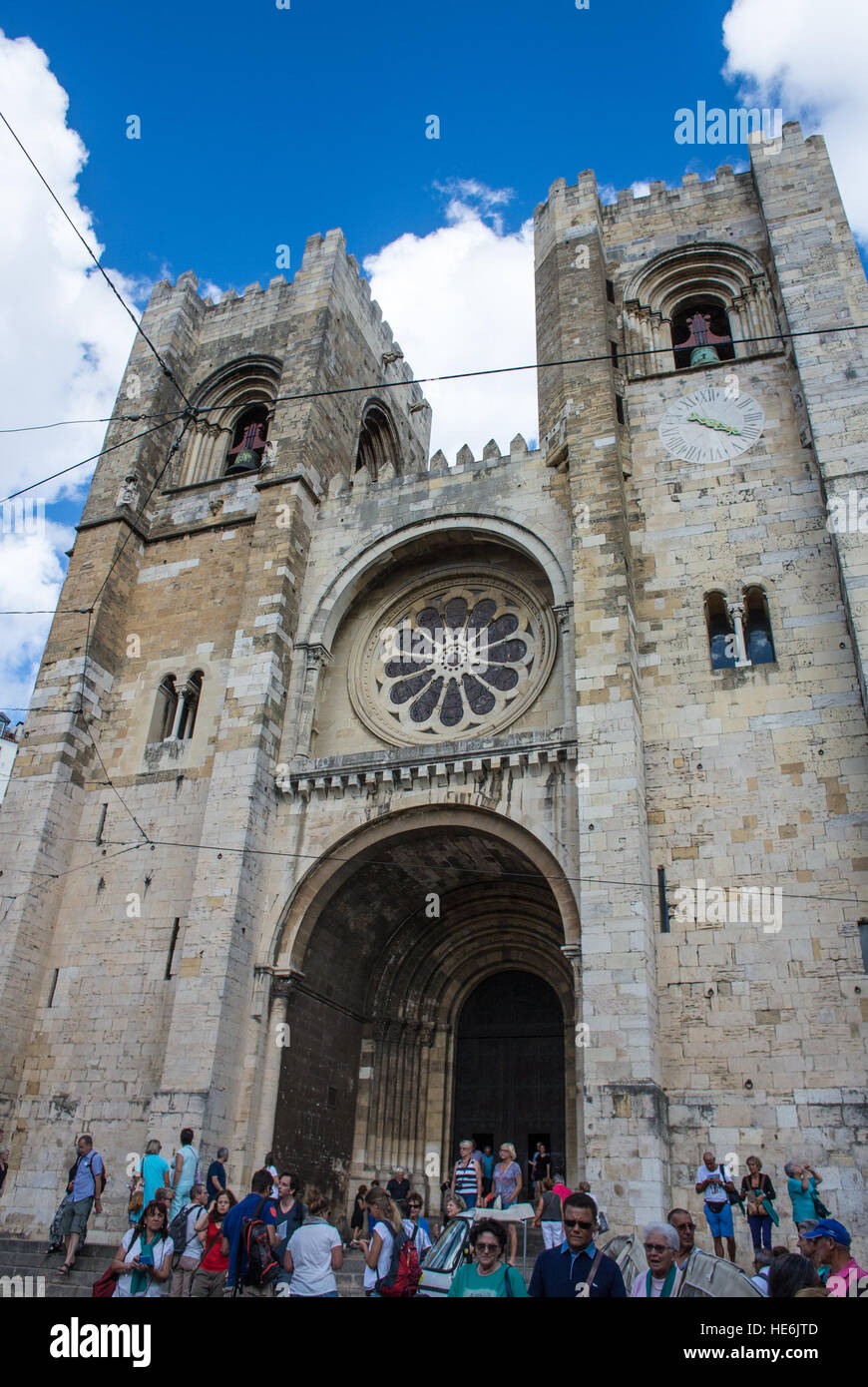 Lisbon Cathedral Portugal Stock Photo - Alamy