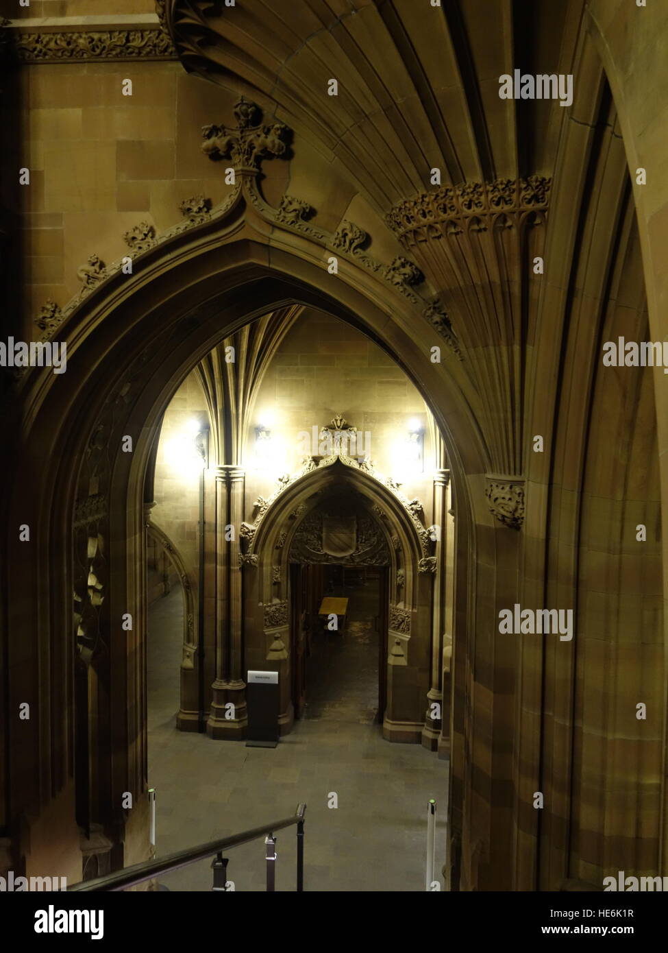 Ancient Neo Gothic archives and archetecture Stock Photo - Alamy