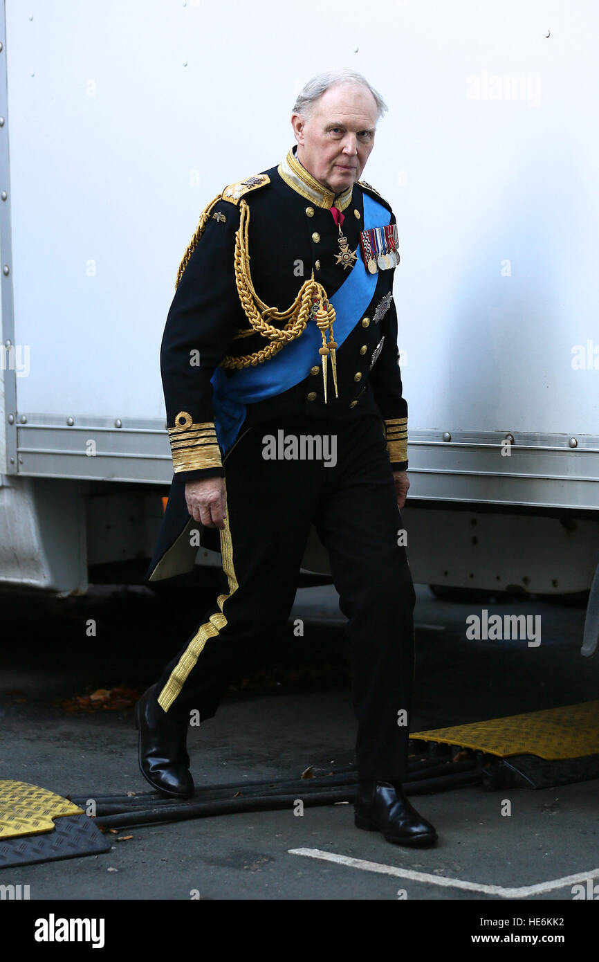 The film set of 'King Charles III' Featuring: Tim Pigott-Smith Where ...