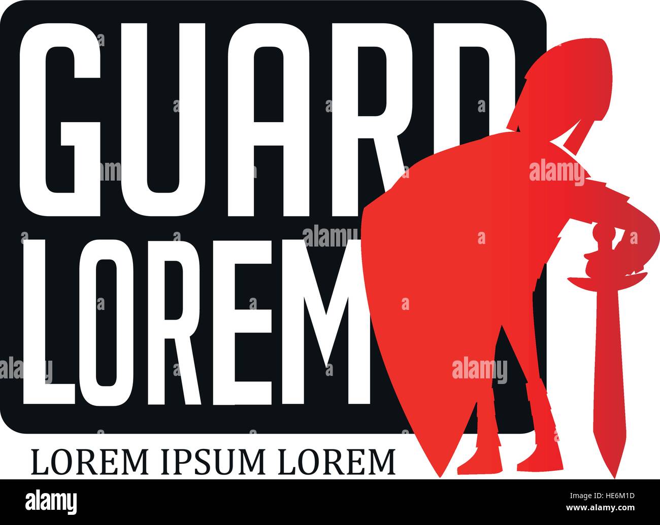 Guard Logo Concept Design. EPS 10 supported Stock Vector Image & Art ...
