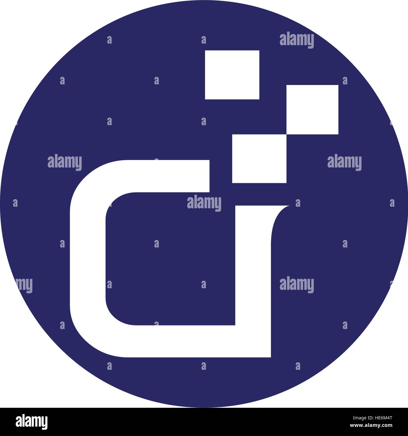 Abstract Letter Logo Design Stock Vector Image & Art - Alamy