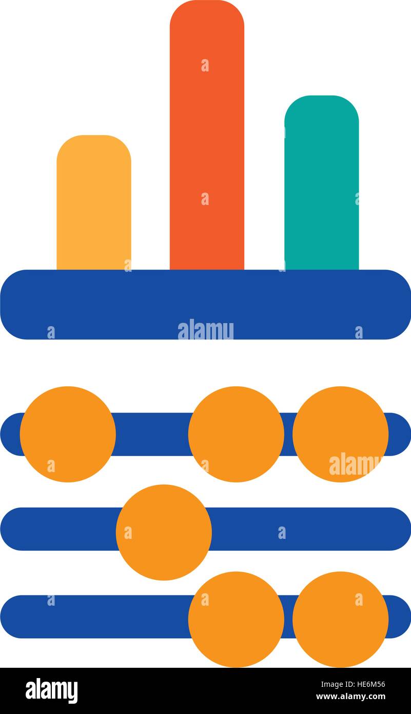 Abacus and Chart Design Stock Vector Image & Art - Alamy