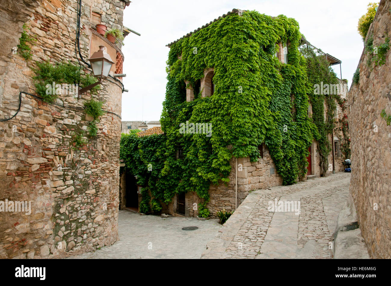 Peratallada - Spain Stock Photo - Alamy