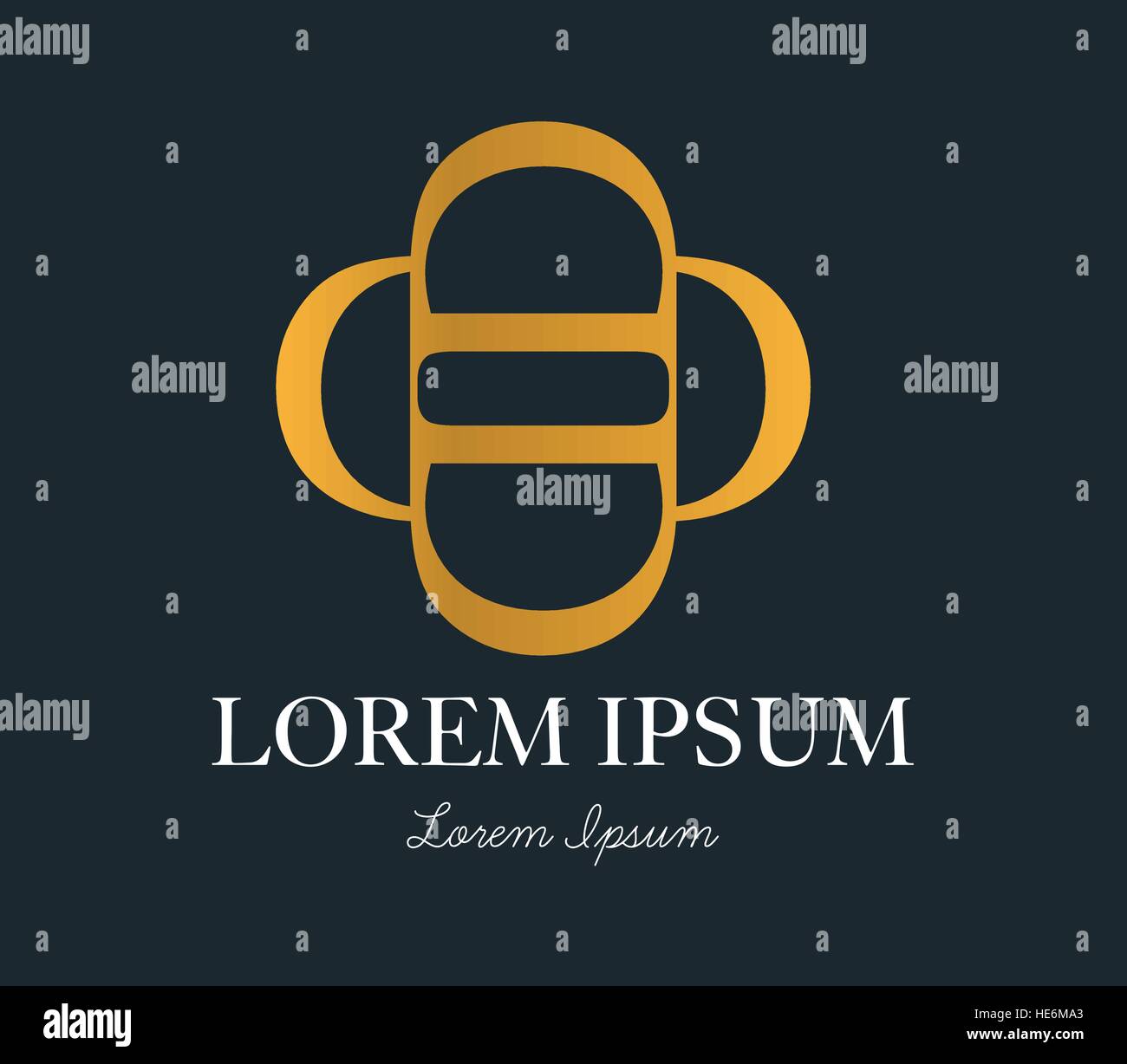 D Logo Concept Design, EPS 8 supported Stock Vector Image & Art - Alamy