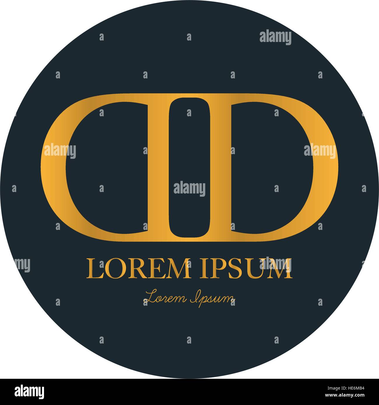 D Logo Concept Design, EPS 8 supported Stock Vector Image & Art - Alamy