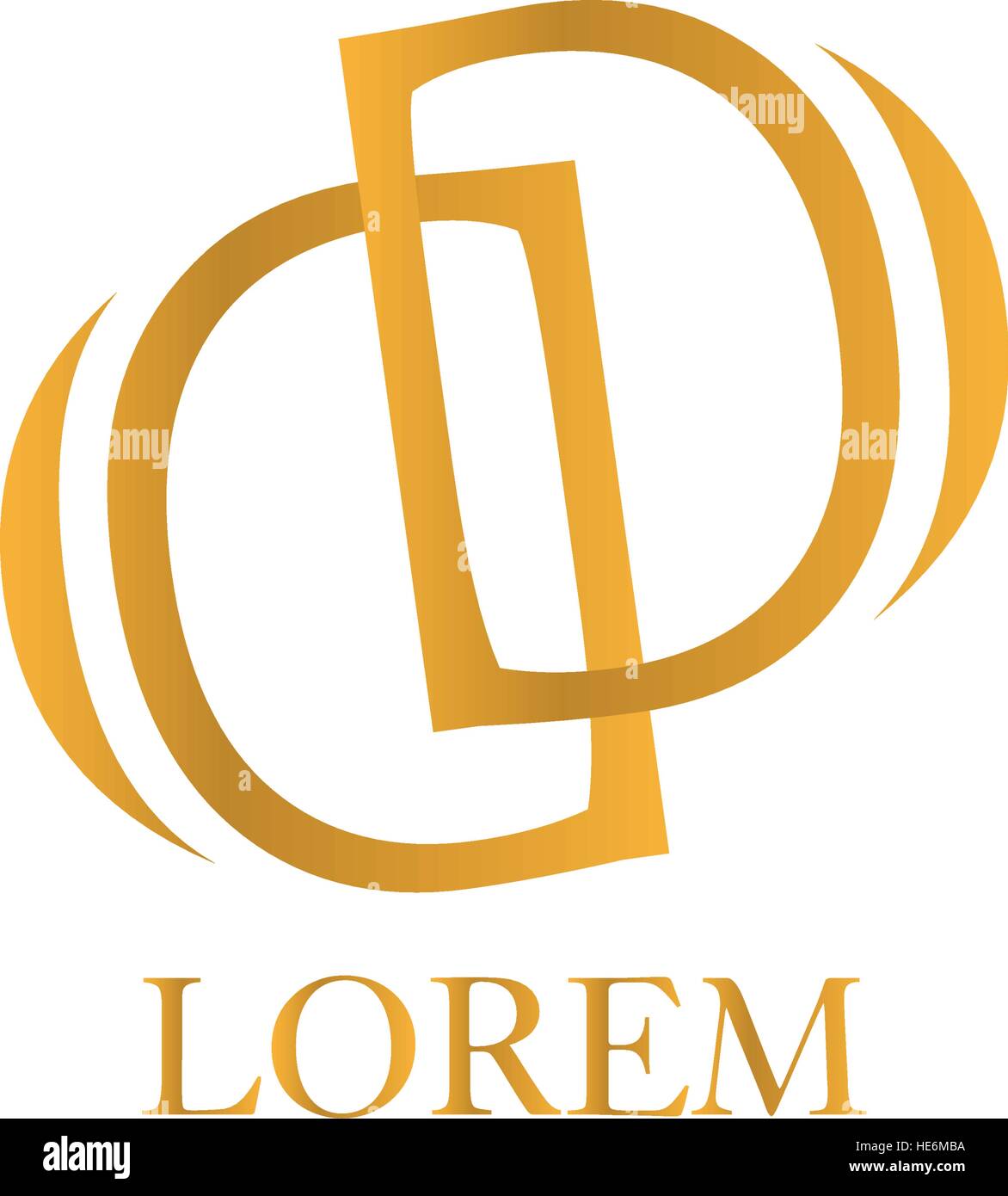 D Logo Concept Design, EPS 8 supported Stock Vector Image & Art - Alamy