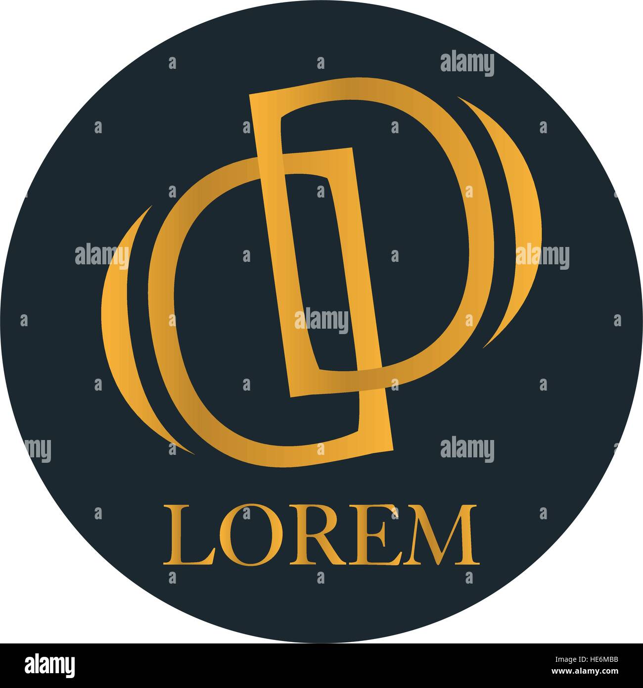 D Logo Concept Design, EPS 8 supported Stock Vector Image & Art - Alamy