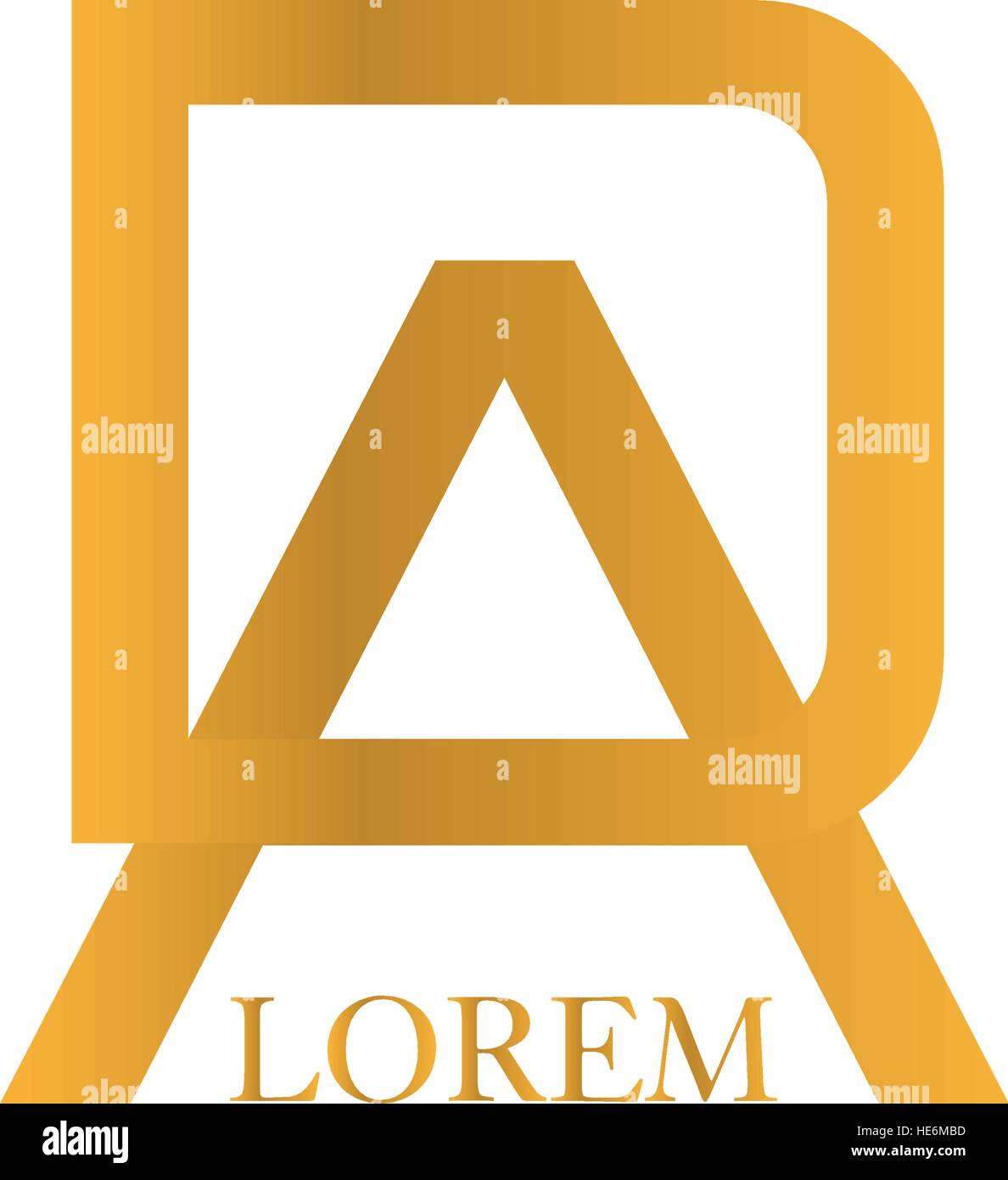 DA Logo Concept Design, EPS 8 supported Stock Vector Image & Art - Alamy