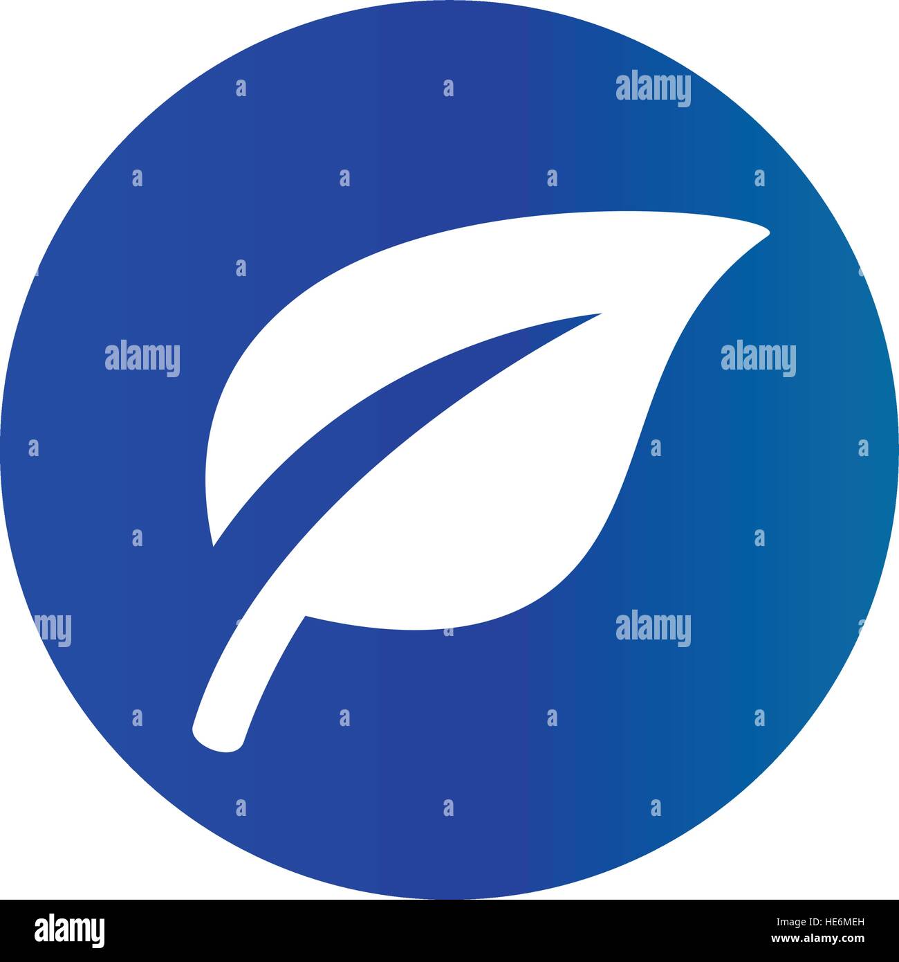 Leaf Icon Design Stock Vector Image & Art - Alamy