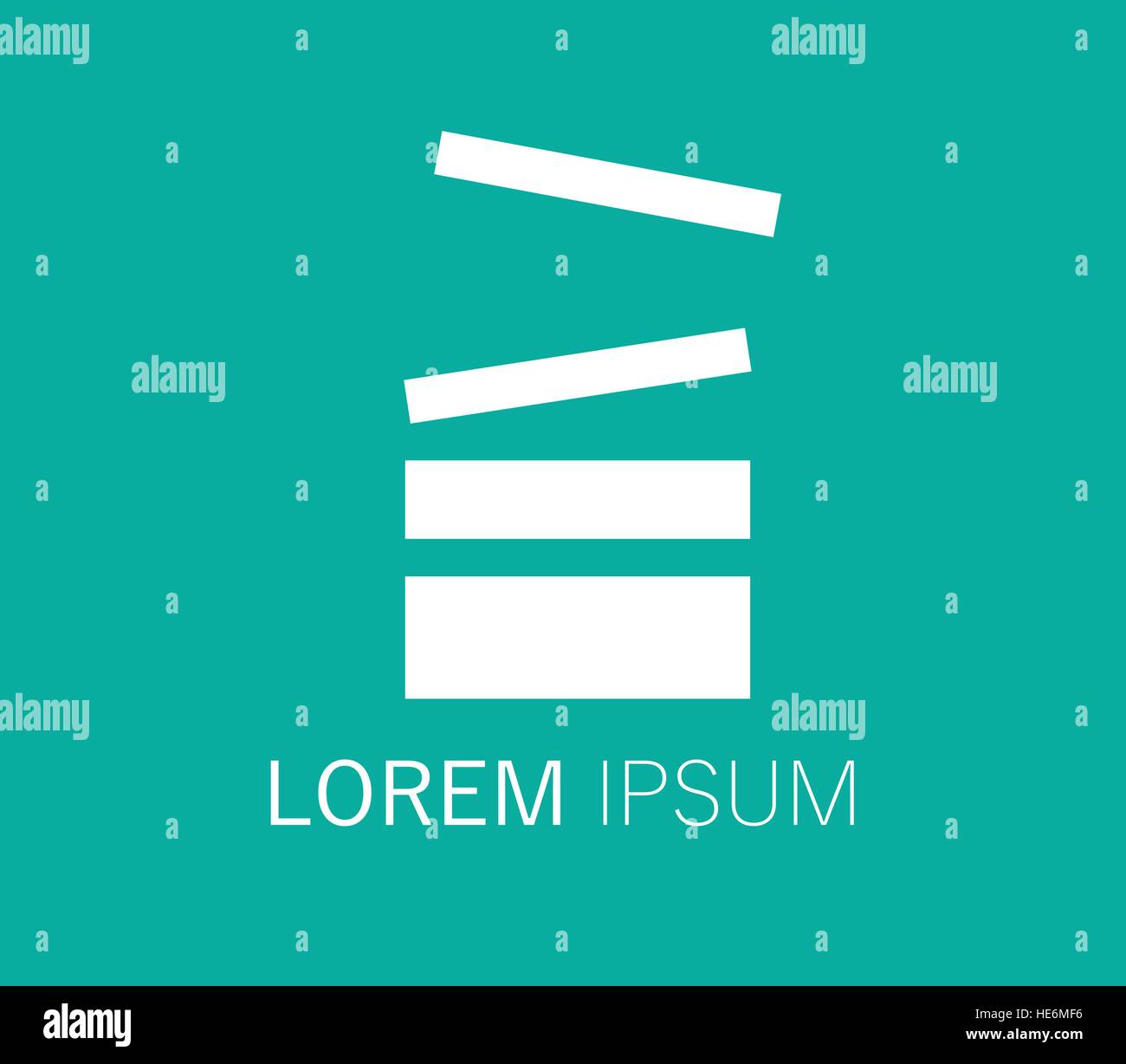 Stack Logo Concept Design Stock Vector Image & Art - Alamy