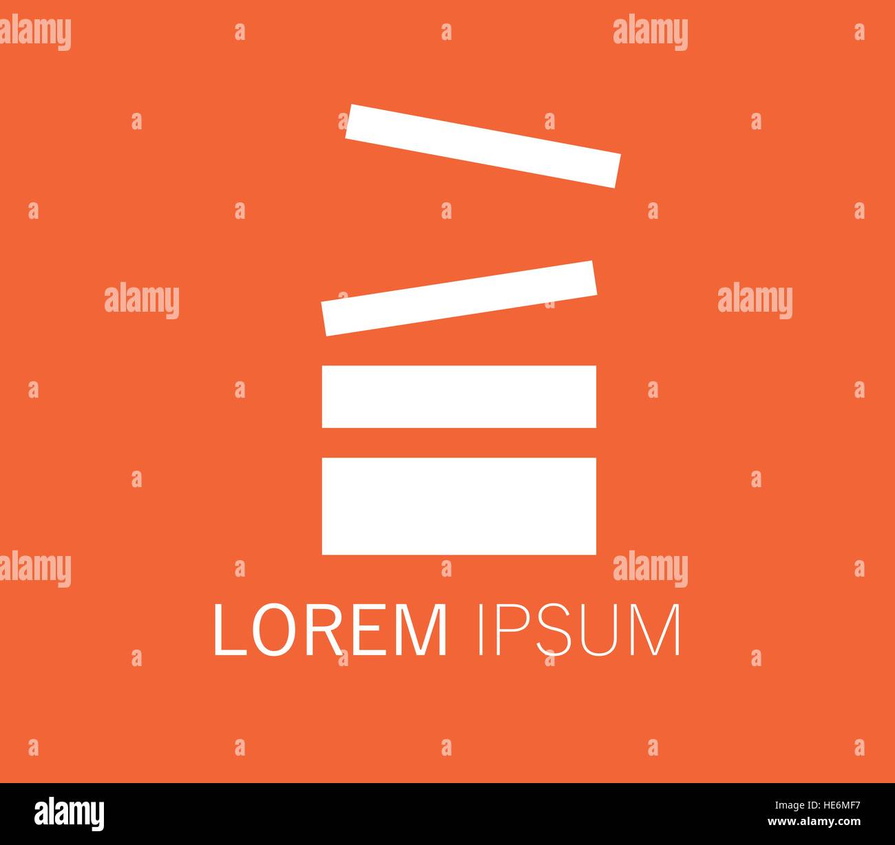 Stack Logo Concept Design Stock Vector Image & Art - Alamy