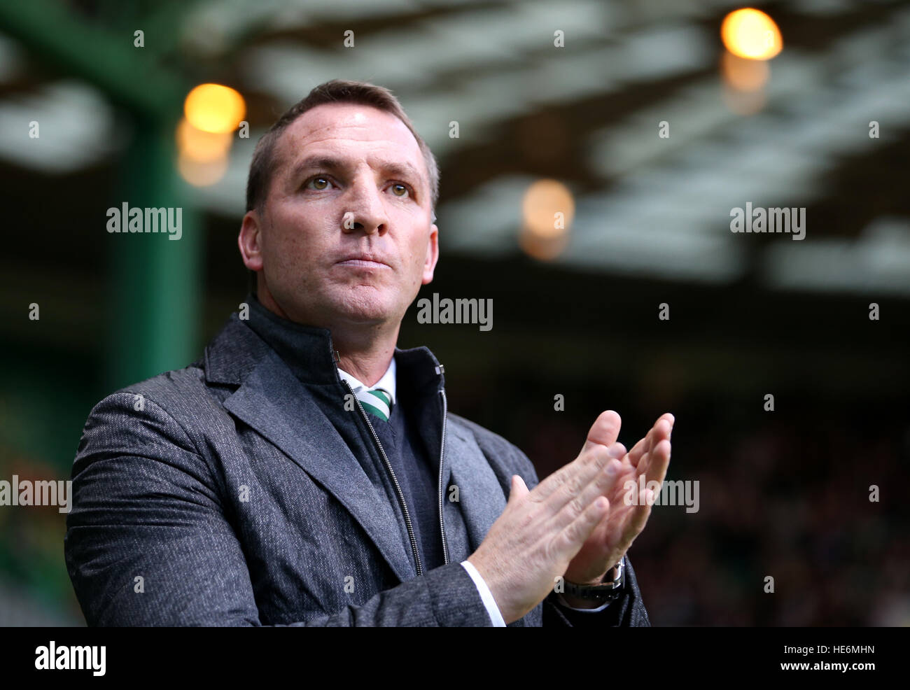 Celtic manager Brendan Rodgers before the Ladbrokes Scottish ...