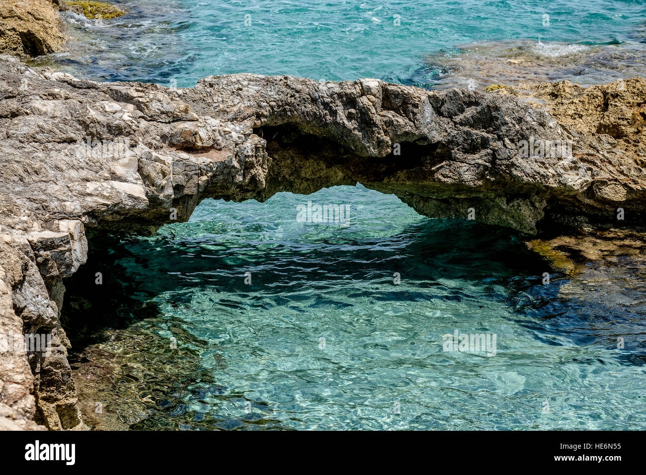 Rocks and Sea at Crete Beach in Summer Greece Europe Stock Photo - Alamy