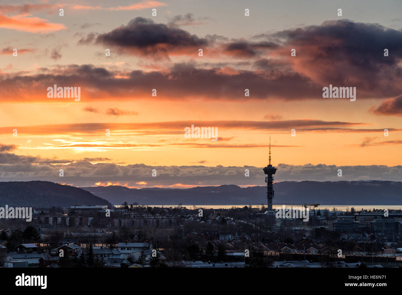 Tyholt tower hi-res stock photography and images - Alamy