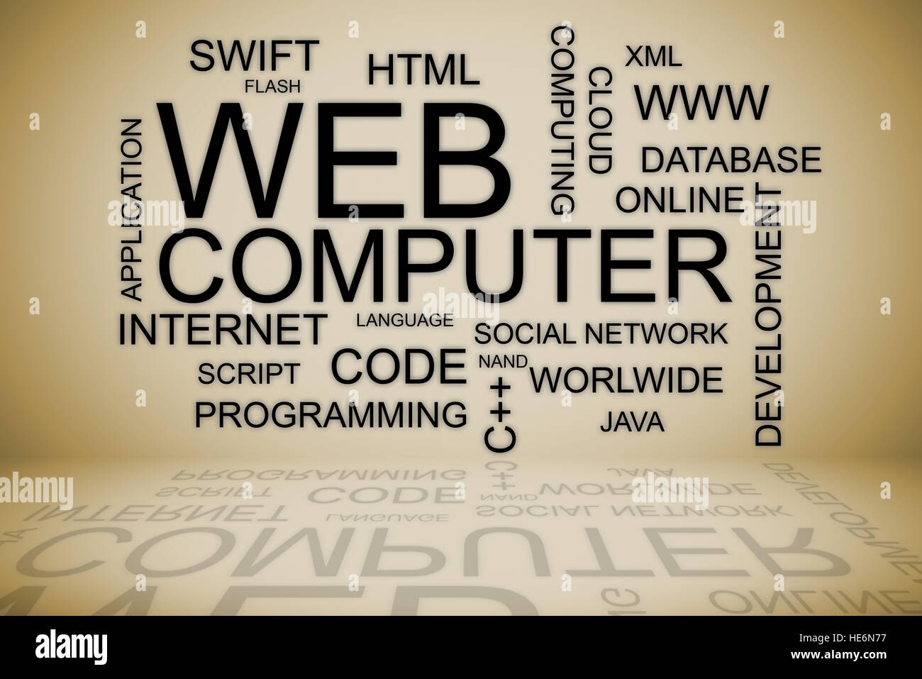Programming languages background hi-res stock photography and images ...