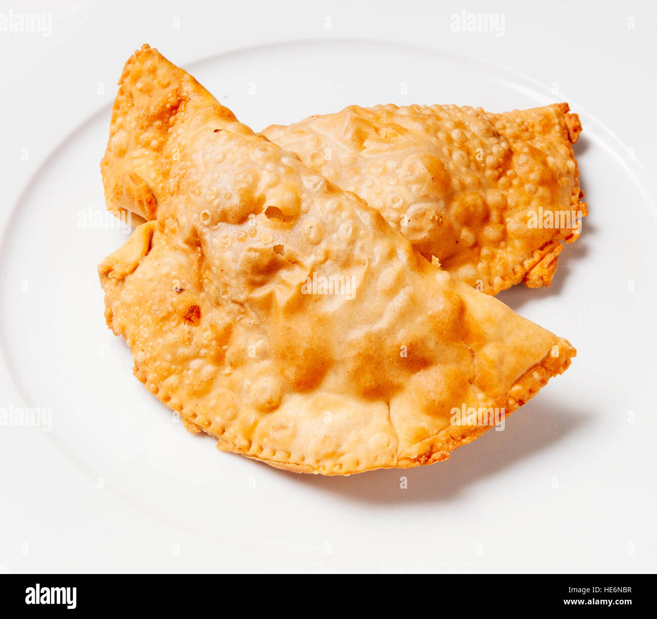 Crunchy and hot stuffed patty Stock Photo - Alamy