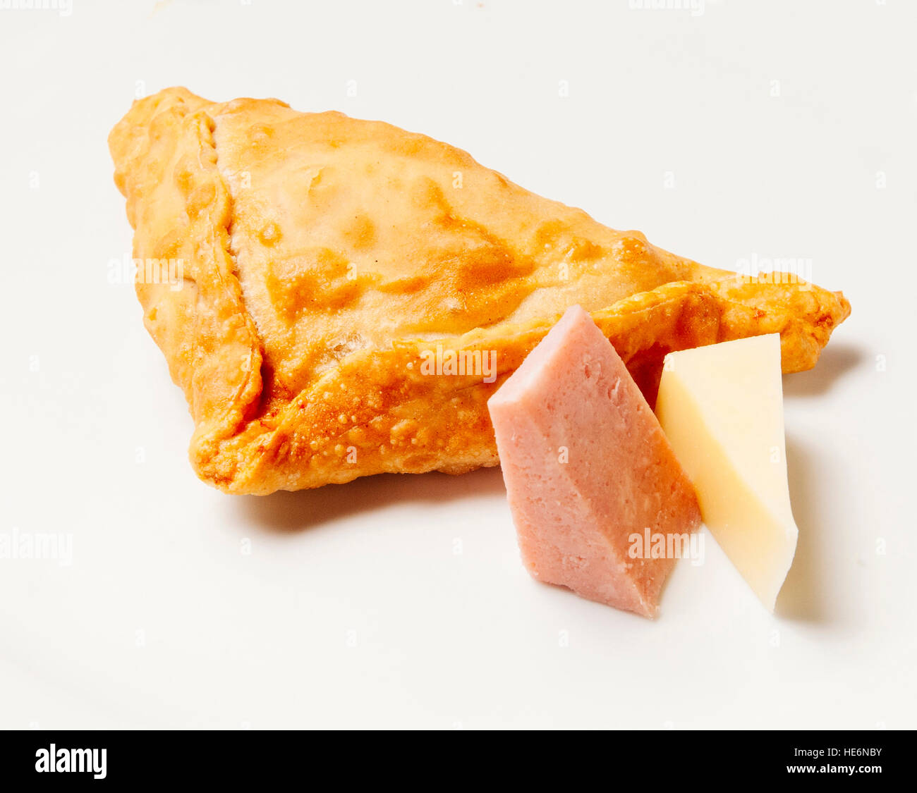 Crunchy and hot stuffed patty Stock Photo - Alamy