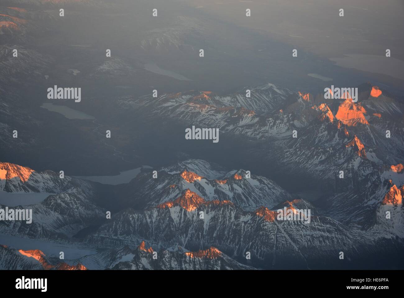 Aerial volcano patagonia hi-res stock photography and images - Alamy
