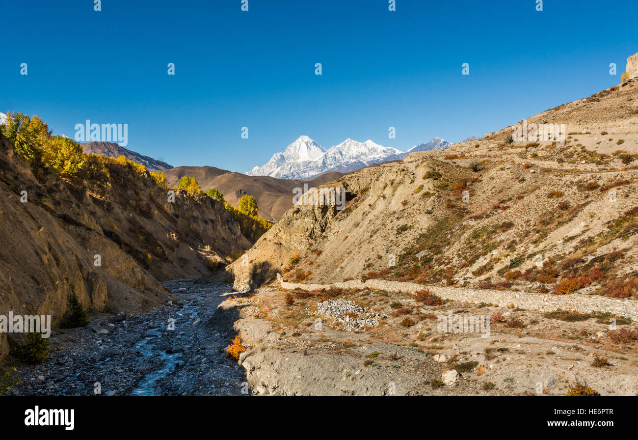 Arid mountain valley Stock Photo - Alamy